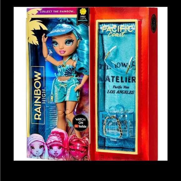 Rainbow High | Toys | Rainbow High Pacific Coast Hali Capri Blue ...